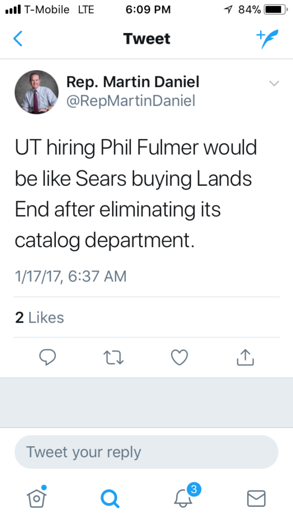 Mackay to challenge Daniel for House seat - Knox TN Today