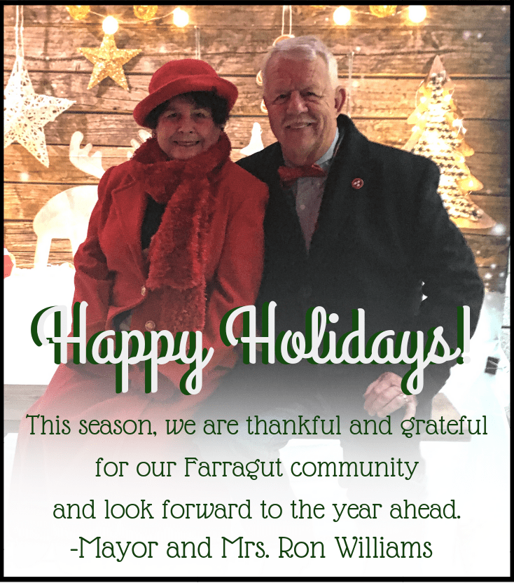 Happy Holidays from Farragut's mayor - Knox TN Today