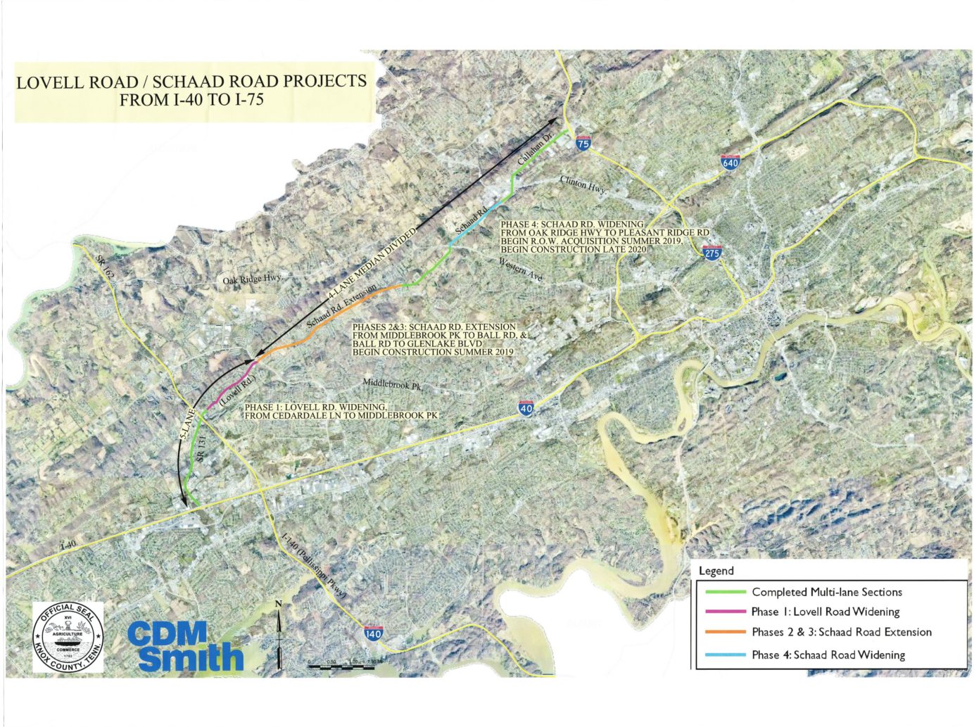 Schaad Road extension: ‘Biting it off in chunks’ - Knox TN Today