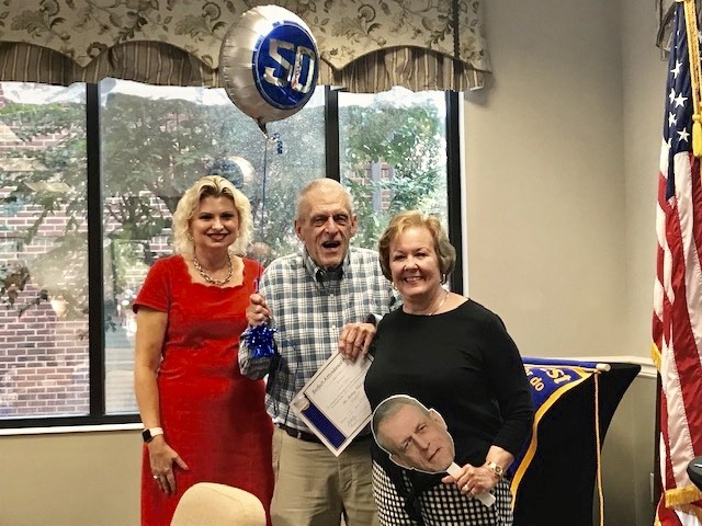 50 years of perfect attendance: Dr. Jack Faber keeps on rolling - Knox ...