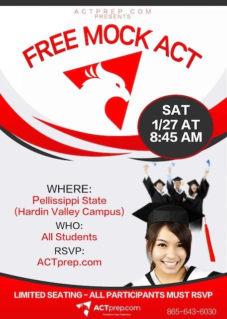 Mock ACT at Pellissippi on 1/27 - Knox TN Today