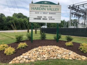 New sign welcomes all to Hardin Valley - Knox TN Today