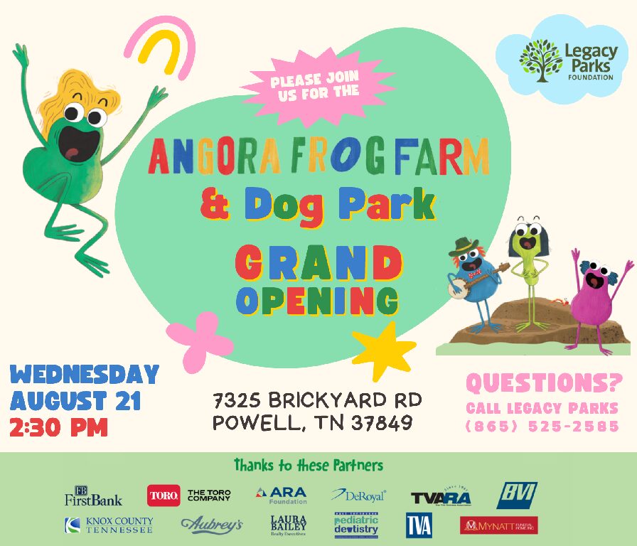 Angora Frog Farm opens tomorrow: Don't miss it - Knox TN Today