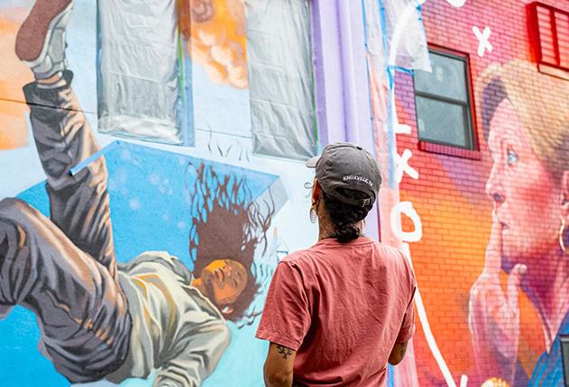 Muralists leave mark on North Knoxville - Knox TN Today