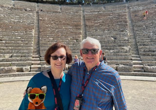 Knox the Fox travels Europe with the Lenns: Greece first - Knox TN Today