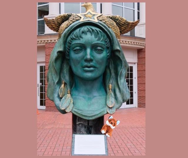 Knox the Fox visits Beloved Woman of Justice - Knox TN Today